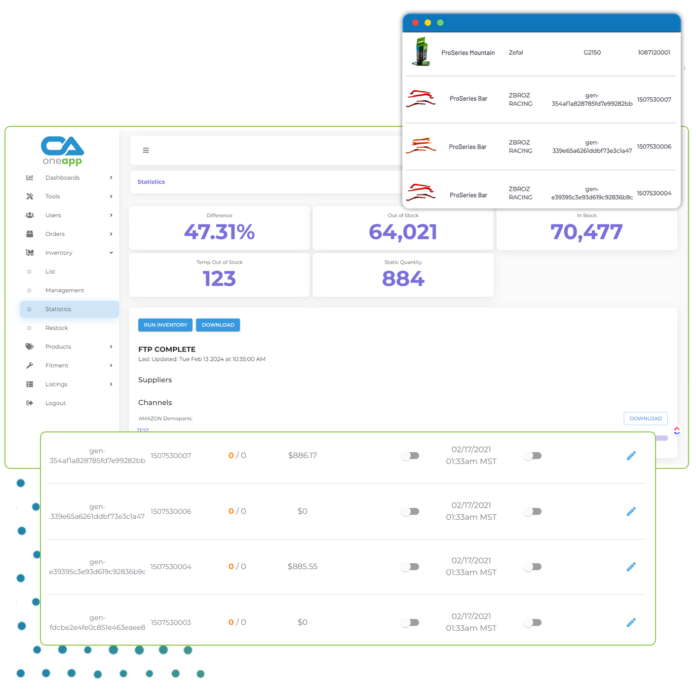 OneApp - Ecommerce Management App & Solutions