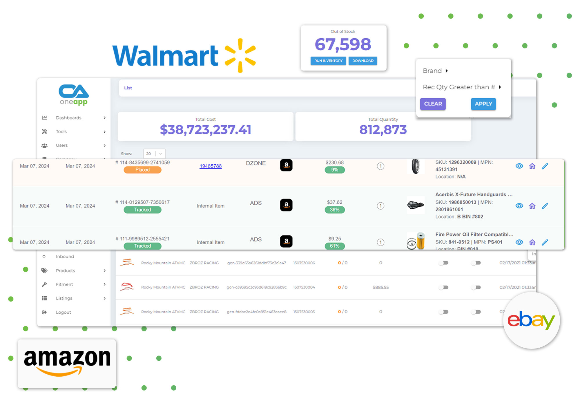 Inventory Management System REWORK | OneApp
